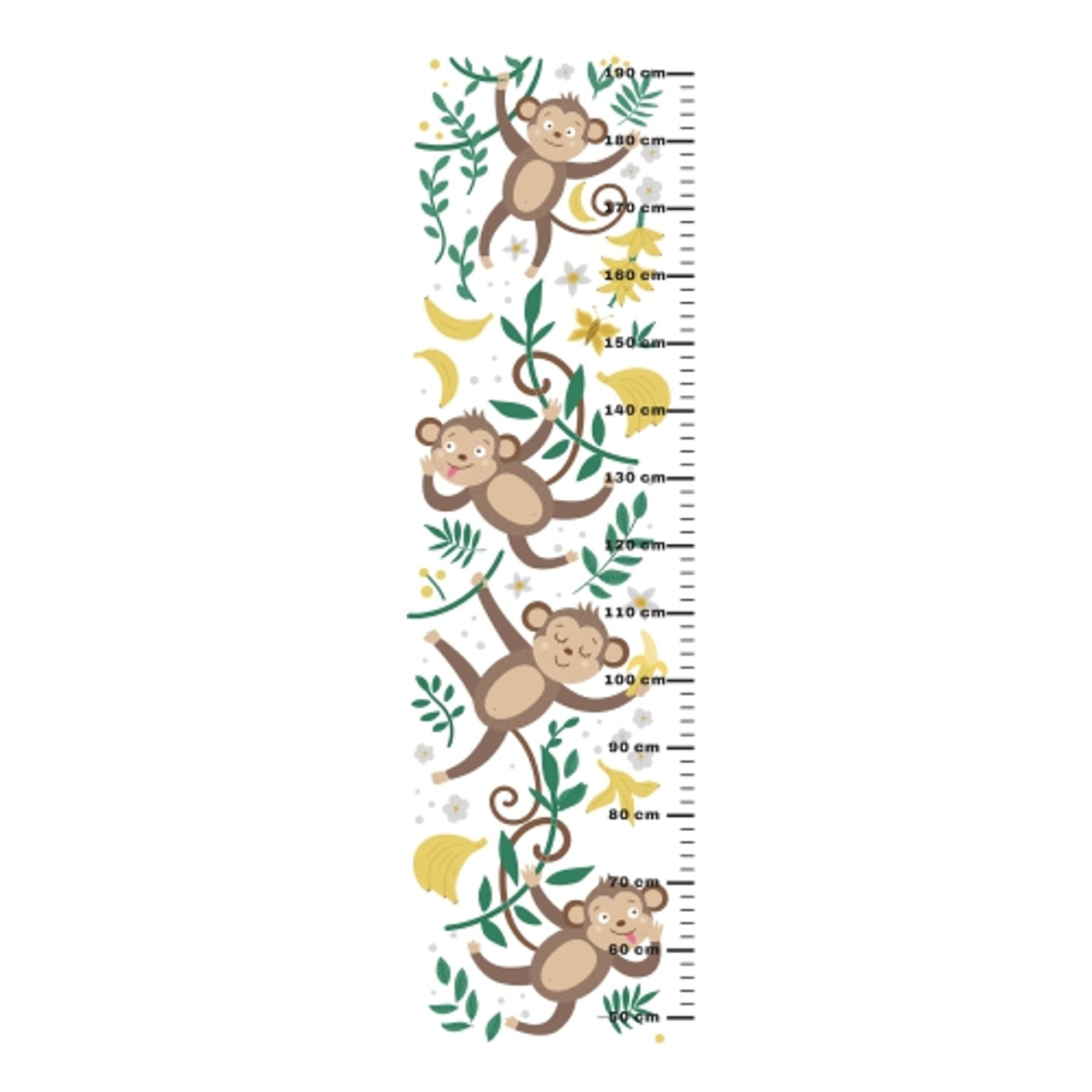 PVC Height Chart - Monkeys | Bellavere